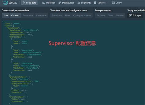 druid 加载 kafka 流数据 supervisor 配置在 supervisor 中可用的 kafka 配置表如 掘金
