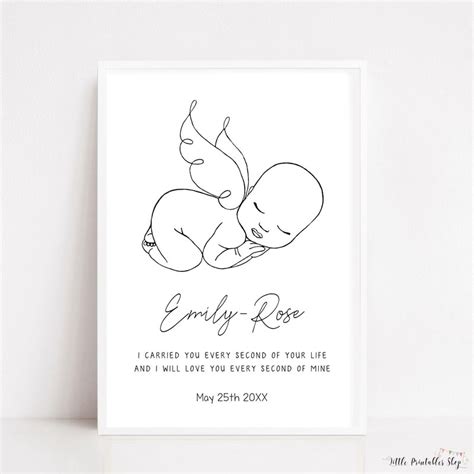 Miscarriage Art Etsy