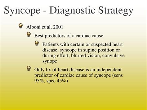 Ppt Syncope Powerpoint Presentation Free Download Id 182528