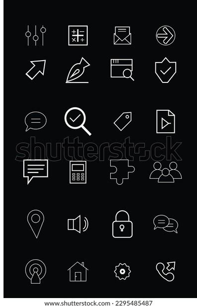 There Many Ui Icons Which You Stock Vector Royalty Free 2295485487 Shutterstock