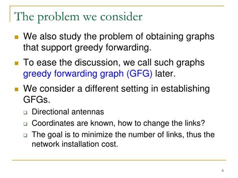 Ppt On Graphs Supporting Greedy Forwarding For Directional Wireless Networks Powerpoint