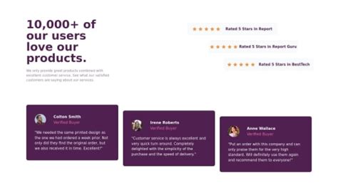 Frontend Mentor Responsive Webpage Using Html And Tailwindcss Coding Challenge Solution