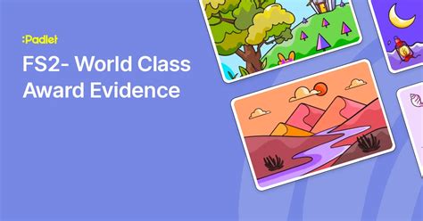 Fs2 World Class Award Evidence