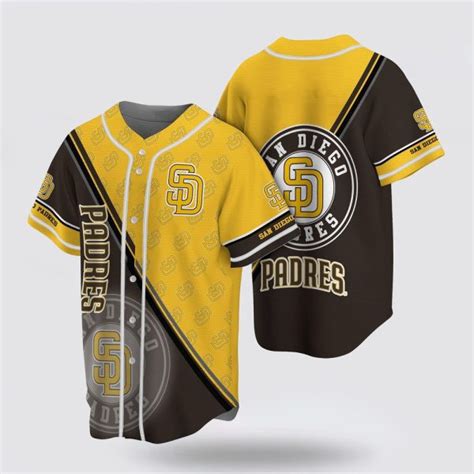 Mlb San Diego Padres Logo Pattern Stylish And Eye Catching Baseball Je