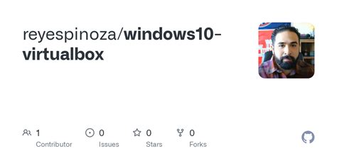 Github Reyespinozawindows10 Virtualbox