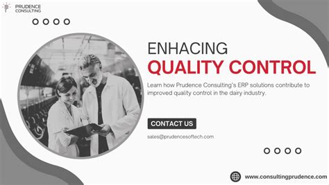 Enhancing Quality Control Through Inspection With ERP Systems Prudence Technology Is Now