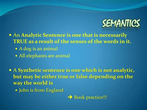 PPT SEMANTICS PowerPoint Presentation Free Download ID