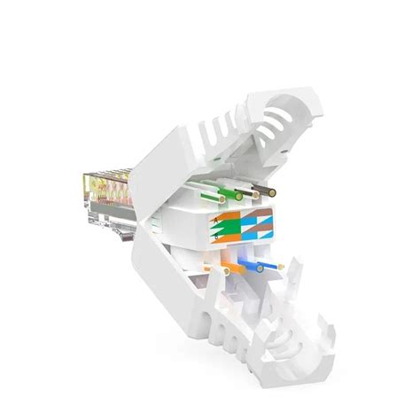 Конектор Cat 6 Utp Ftp Rj45 Без инструменти самонастройващ се Emag Bg