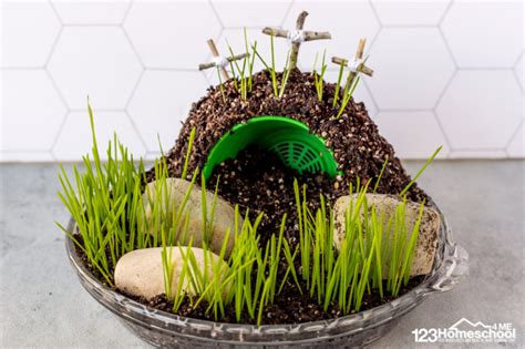 Resurrection Garden Craft Easter Activities For Families