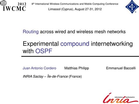 Ppt Routing Across Wired And Wireless Mesh Networks Powerpoint Presentation Id4967892