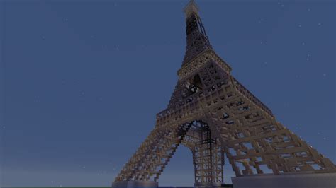 Eiffel Tower Scale By Adr Download Minecraft Map