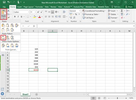 Como Copiar E Colar Valores Sem Fórmulas No Excel