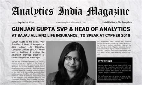 bhasker gupta on linkedin gunjan g is the senior vice president and head of analytics at bajaj…