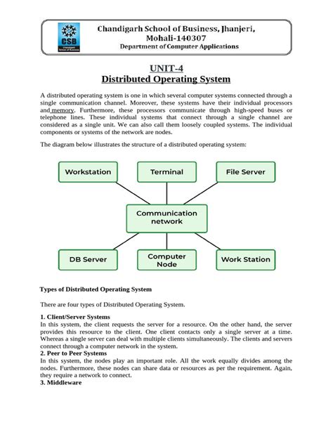 os unit 4 1 pdf kernel operating system linux