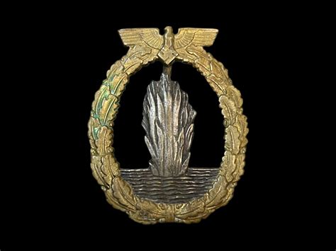 Ww2 German Kriegsmarine Minesweeper Badge