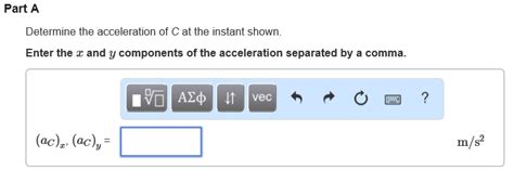 Solved Crank AB Rotates With An Angular Velocity Of AB 6 Chegg Com