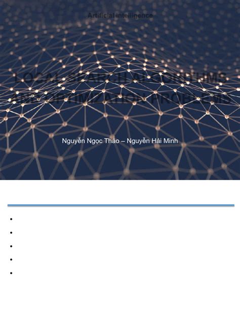 Lecture04 Localsearch Pdf Genetic Algorithm Mathematical Optimization