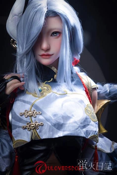 Shenhe Lifelike Medium Boobs Genshin Love Doll Images
