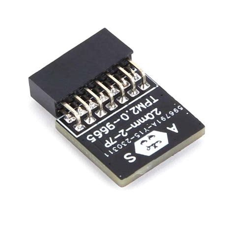 Tpm 20 Encryption Security Module Lpc Interface Board Remote Card