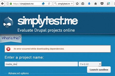 Error While Downloading Dependencies Latest Release Of Mediadev Distribution 2916140