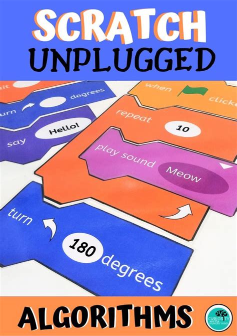 Scratch Unplugged Coding Activities Unplugged Coding Activities