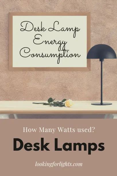 How Many Watts Does A Desk Lamp Use April Looking For Lights
