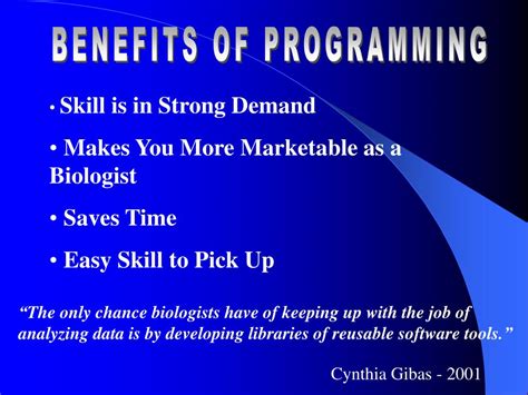 PPT Perl Programming Developing Key Tools For Bioinformatics