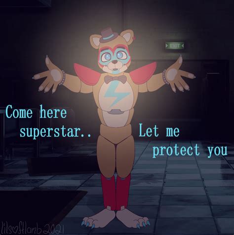 Come Here Superstar Glamrock Freddy Fnafsb By Cosycupid On Deviantart
