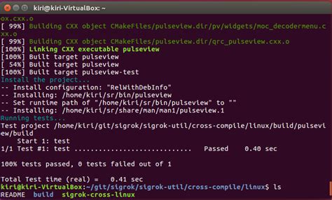 sigrokをソースコードからビルドする方法