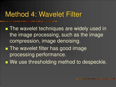 Ppt Despeckle Filtering In Medical Ultrasound Imaging Powerpoint