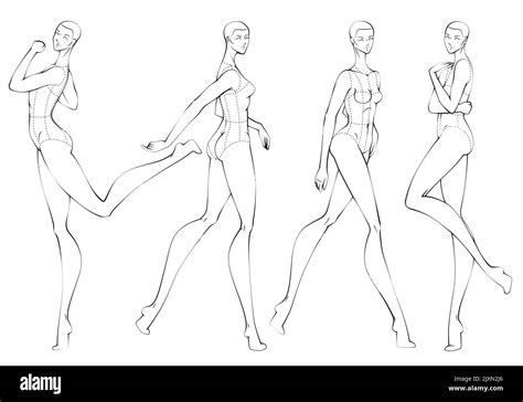 Fashion Design Sketches For Beginners Black And White