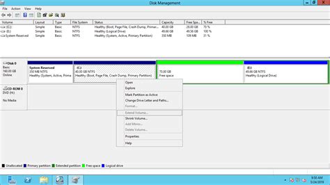 Extend Volume Is Disabled Windows Server 2012 2016 2019 2022