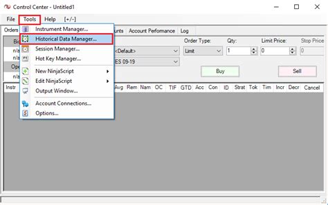 How To Import IEOD Data In NinjaTrader NinjaTrader TrueData Support