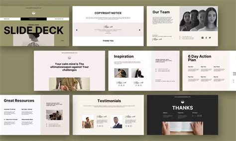 9 Free Slide Deck Templates Ppt For Startups Pitch Download Now