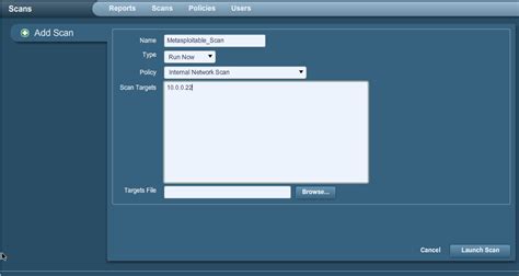 Pentesters Paradise How To Run A Basic Nessus Scan