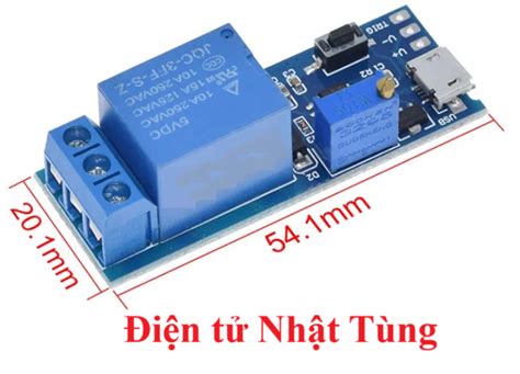 MODULE RELAY TẠO TRỄ KÊNH V ĐÓNG NGẮT RƠLE s