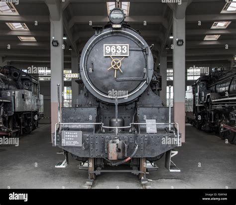 Jnr Class 9600 On Display At The Kyoto Railway Museum On October 23
