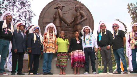 Treaty Six Monument Unveiled In Edmonton Edmonton Globalnewsca