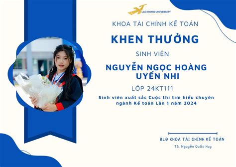 [tckt] Tuyên Dương 5 Tân Sinh Viên Xuất Sắc Cuộc Thi Tìm Hiểu Chuyên Ngành Kế Toán Lần 1 Năm