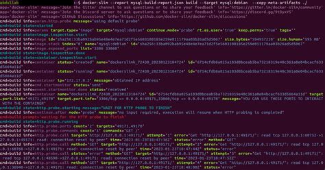 Mysql Specifying Root Password · Slimtoolkit Slim · Discussion 460 · Github