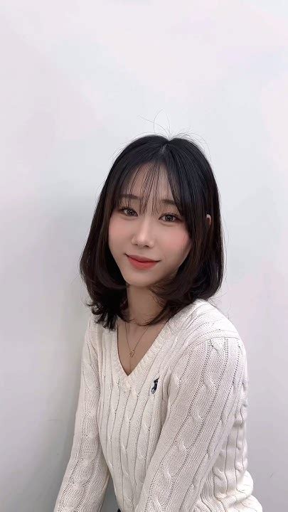긴 얼굴형 헤어컨설팅🧡 헤어컨설팅 레이어드펌 중단발레이어드컷 중단발레이어드펌 허쉬컷 허쉬펌 Youtube