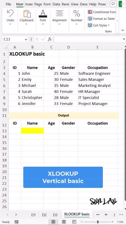 Sun Lau On Linkedin Excel Xlookup Data 14 Comments
