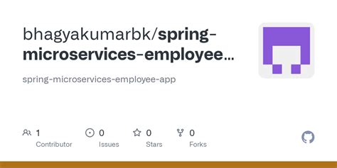 Github Bhagyakumarbkspring Microservices Employee App Spring