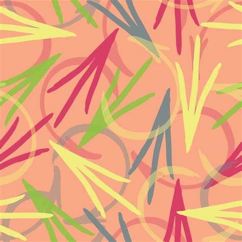 Premium Vector Colorful Arrows Seamless Vector Pattern Background