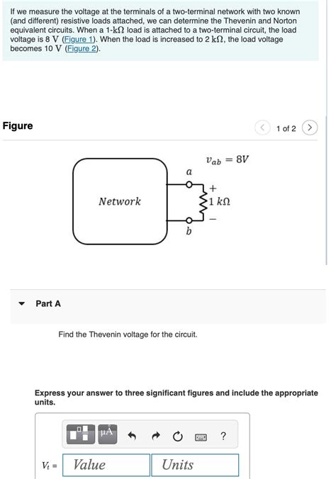 Solved If We Measure The Voltage At The Terminals Of A Chegg