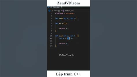 Học C 20 Cấu Trúc Cơ Bản Của Hàm Laptrinh Hoclaptrinh