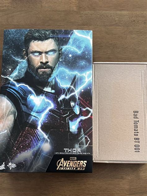 【やや傷や汚れあり】ストームブレーカーおまけ付き ホットトイズ ソー インフィニティ・ウォー Hottoys アベンジャーズの落札情報詳細