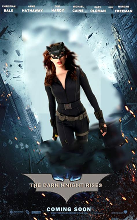 The Dark Knight Rises Catwoman Poster The Dark Knight Rises Photo