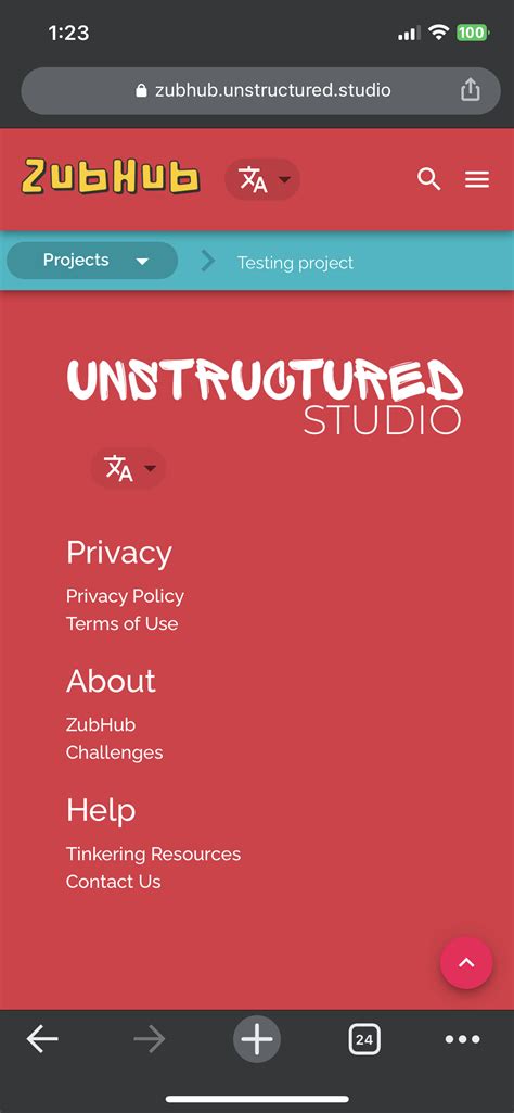 Improve The UX Of The Footer In Mobile Screen Issue 615