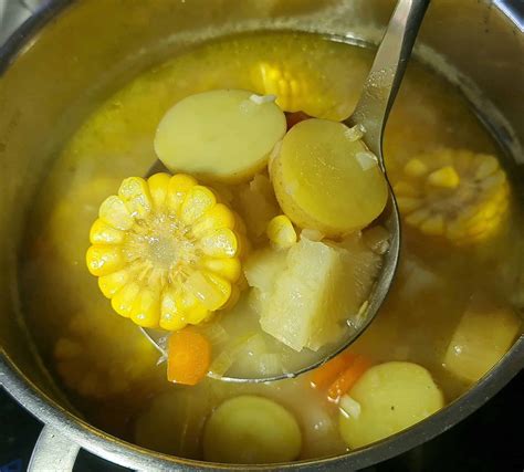 Cassava Corn Soup Healthy Living Enthusiast